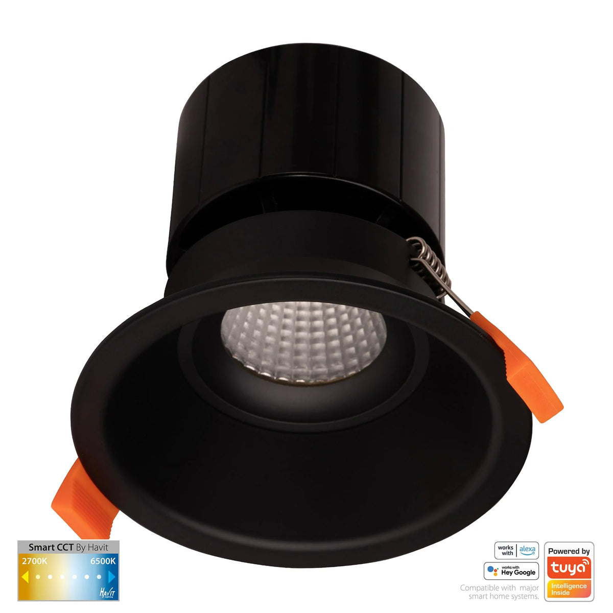 Havit HV5514CCT-BLK Prime Black Fixed Deep CCT WIFI LED Downlight