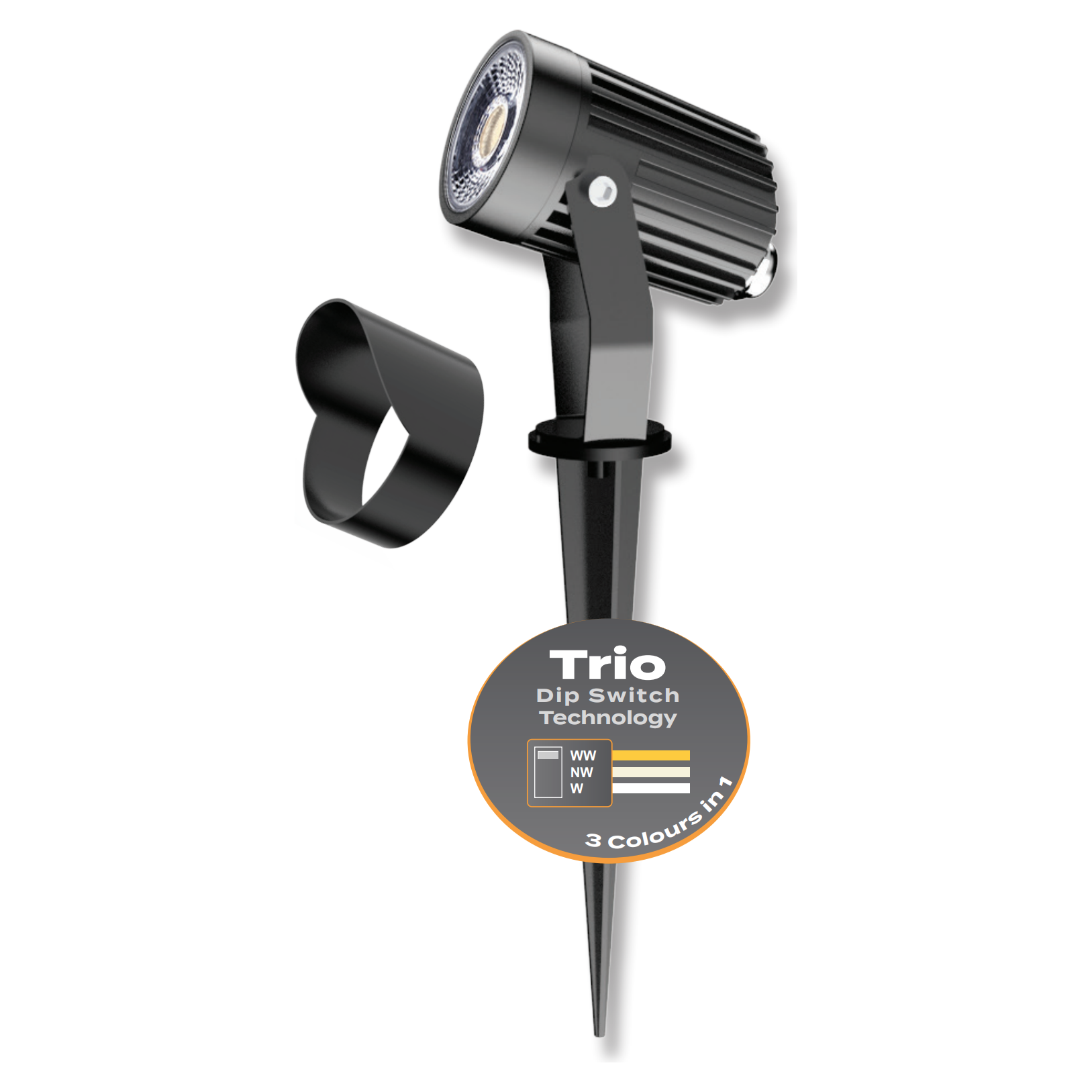 Domus ZOOM-PRO 5W 12/24V DC GARDEN SPIKE – ZY Lighting