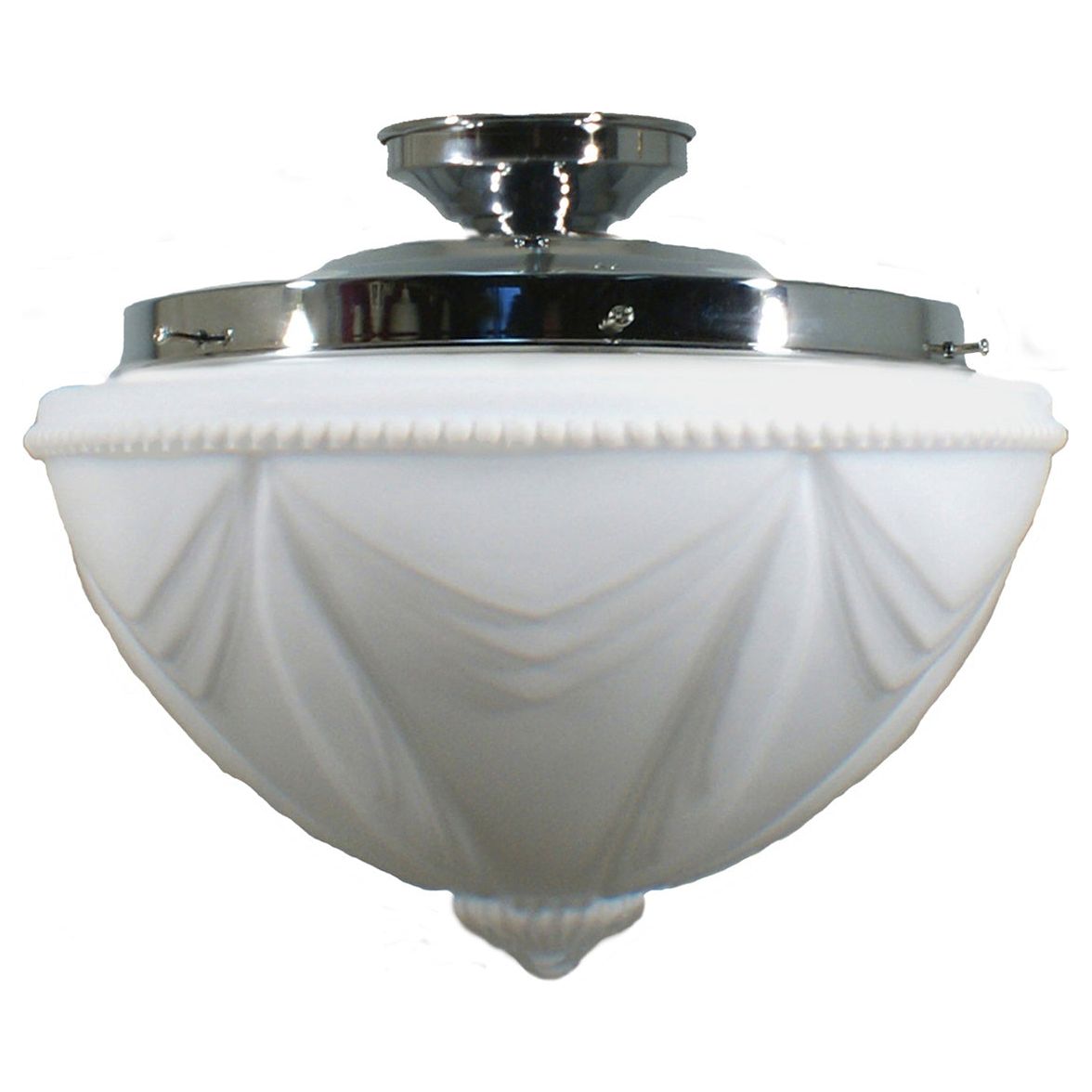 Lighting Inspiration Empire Opal Matt Batten Fix Light Chrome – ZY Lighting