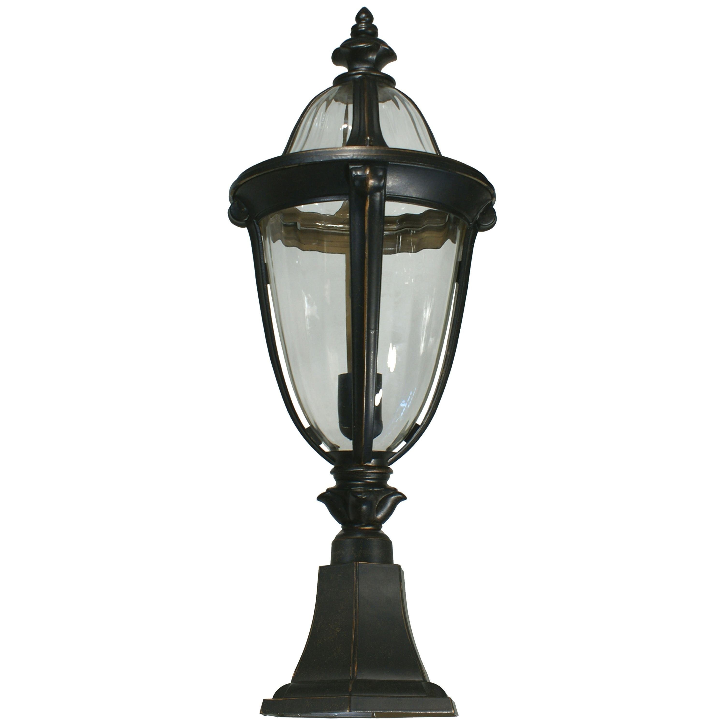 Lighting Inspiration Mayfair Ext, Pillar Mount Antique Bronze – ZY Lighting
