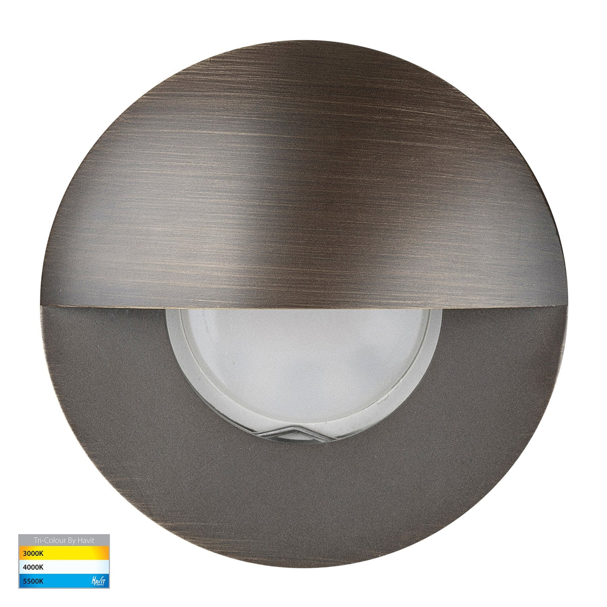 Havit HV19012T Ollo LED Step Light With Eyelid Brass