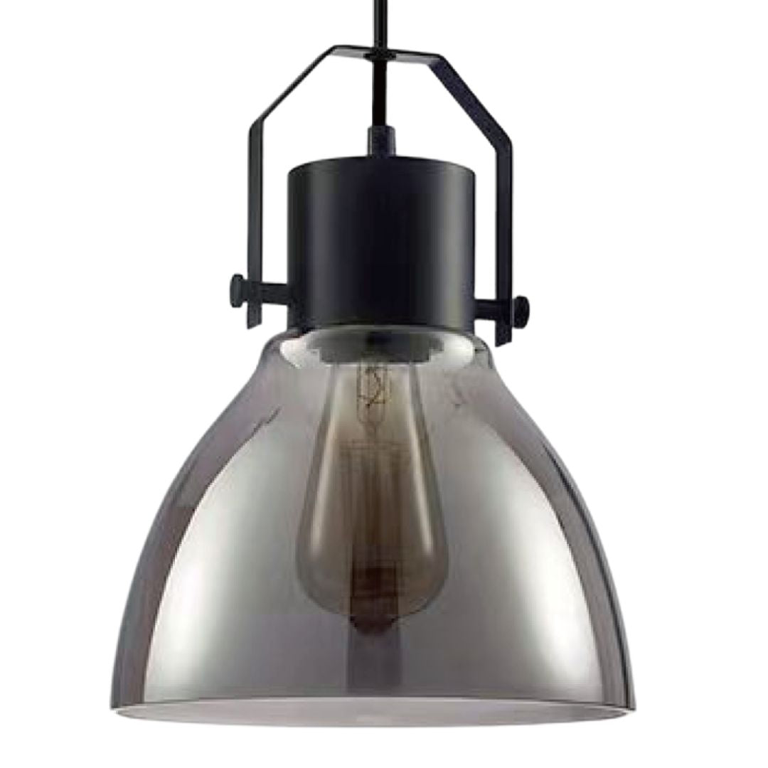 LAMPO Matte Black Pendant Light – 1 Light LED by VM Lighting – ZY Lighting