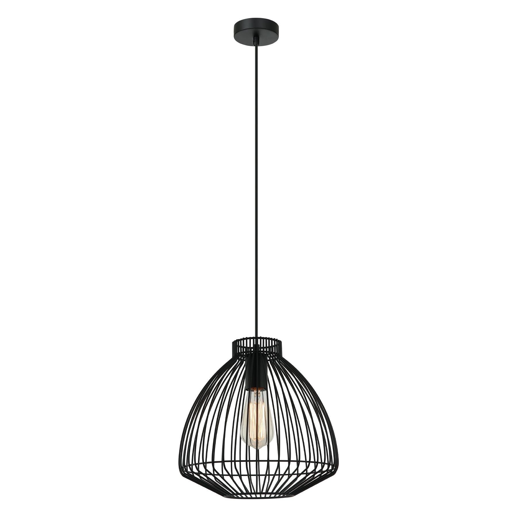 CLA Manu Interior Cone (Concave) Wire Cage Pendant Lights – ZY Lighting