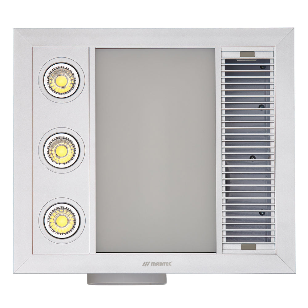 Martec Linear Mini 3 in 1 Bathroom Heater With Exhaust Fan And LED Lig ...